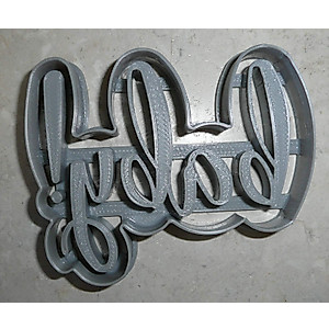 BABY WORD SHOWER GENDER REVEAL PARTY ANNOUNCEMENT DETAILED COOKIE CUTTER MADE IN USA PR2523