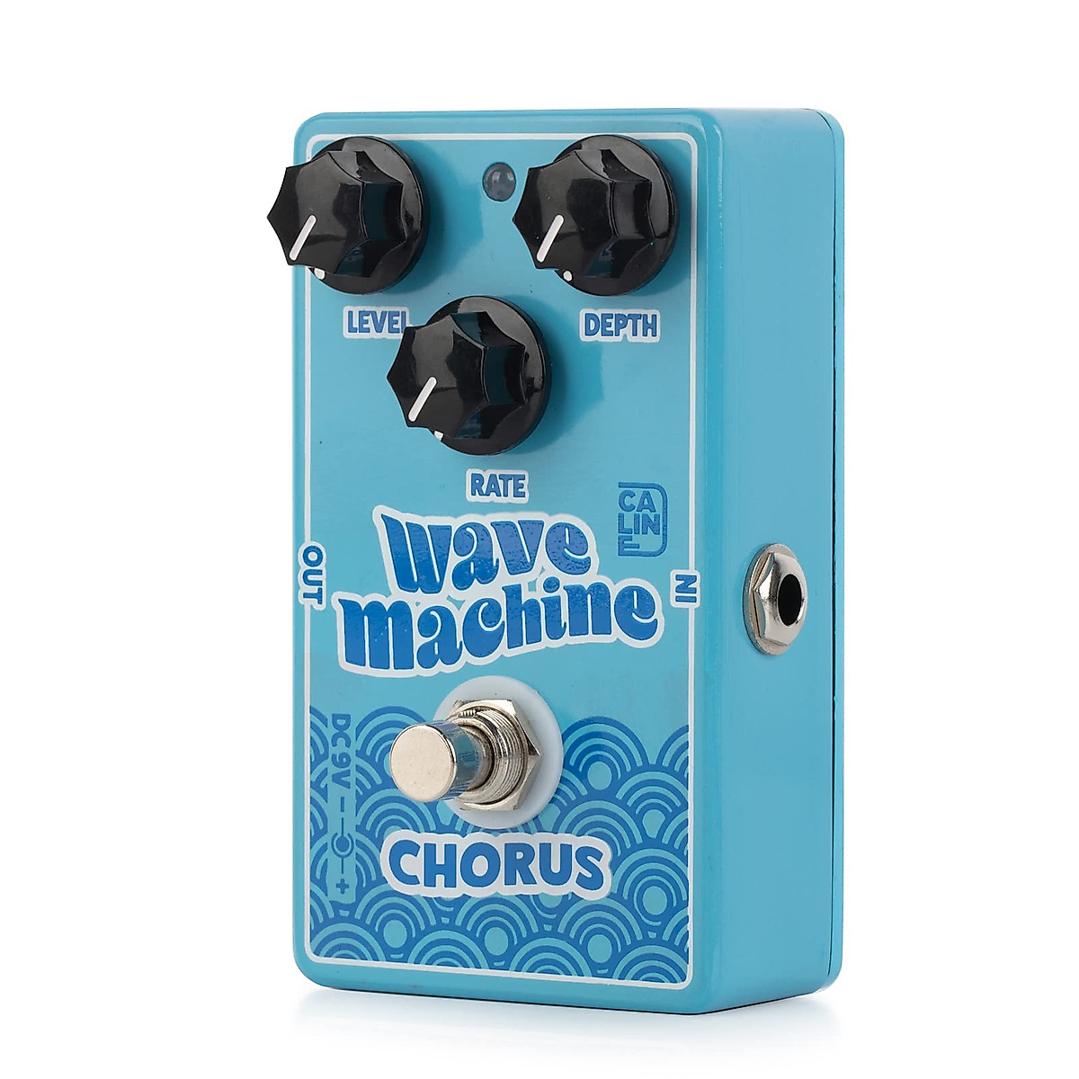 Caline CP-505 Wave Machine Chorus Guitar Effect Pedal True Bypass Aluminum Alloy Casing Blue