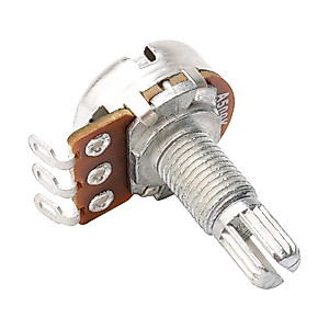 Guitar Potentiometer Audio Pots A500K OHM Replacement for Electric Guitar Pack of 10