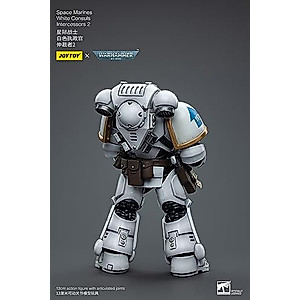 JoyToy Warhammer 40K: Space Marines White Consuls Intercessors 2 1:18 Scale Action Figure