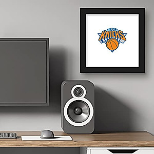 Trends International Gallery Pops NBA New York Knicks - Primary Logo Wall Art, Black Framed Version, 12'' x 12''