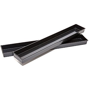 C&H Solutions Games Mah Jong Tile Holders,Mah Jongg Trays,2 Pcs/Set,Trays with Lids