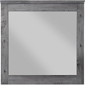 Acme Vidalia Mirror in Rustic Gray Oak