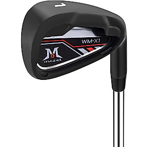 MAZEL WM-X1/2 Individual Men Golf Club Irons 1,2,3,4,5,6,7,8,9,Pitching Wedge,Approach Wedge,Sand Wedge with Graphite/Steel Shafts for Right Handed