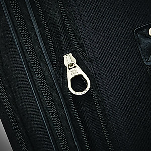 American Tourister Fieldbrook XLT Softside Upright Luggage, Black, 4-Piece Set (BB/DF/21/25)