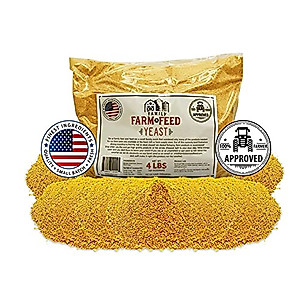 Family Farm and Feed | Brewers Yeast | Animal and Pet | Young and Adult | Granular | 4 Pounds