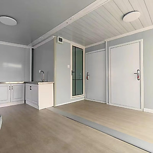 Anti-Seismic Expandable House Insulated Folding Prefabricated Home 5 Bedroom with Bathroom Soundproof