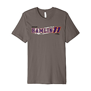 NASCAR - Denny Hamlin - Waving Flag Premium T-Shirt