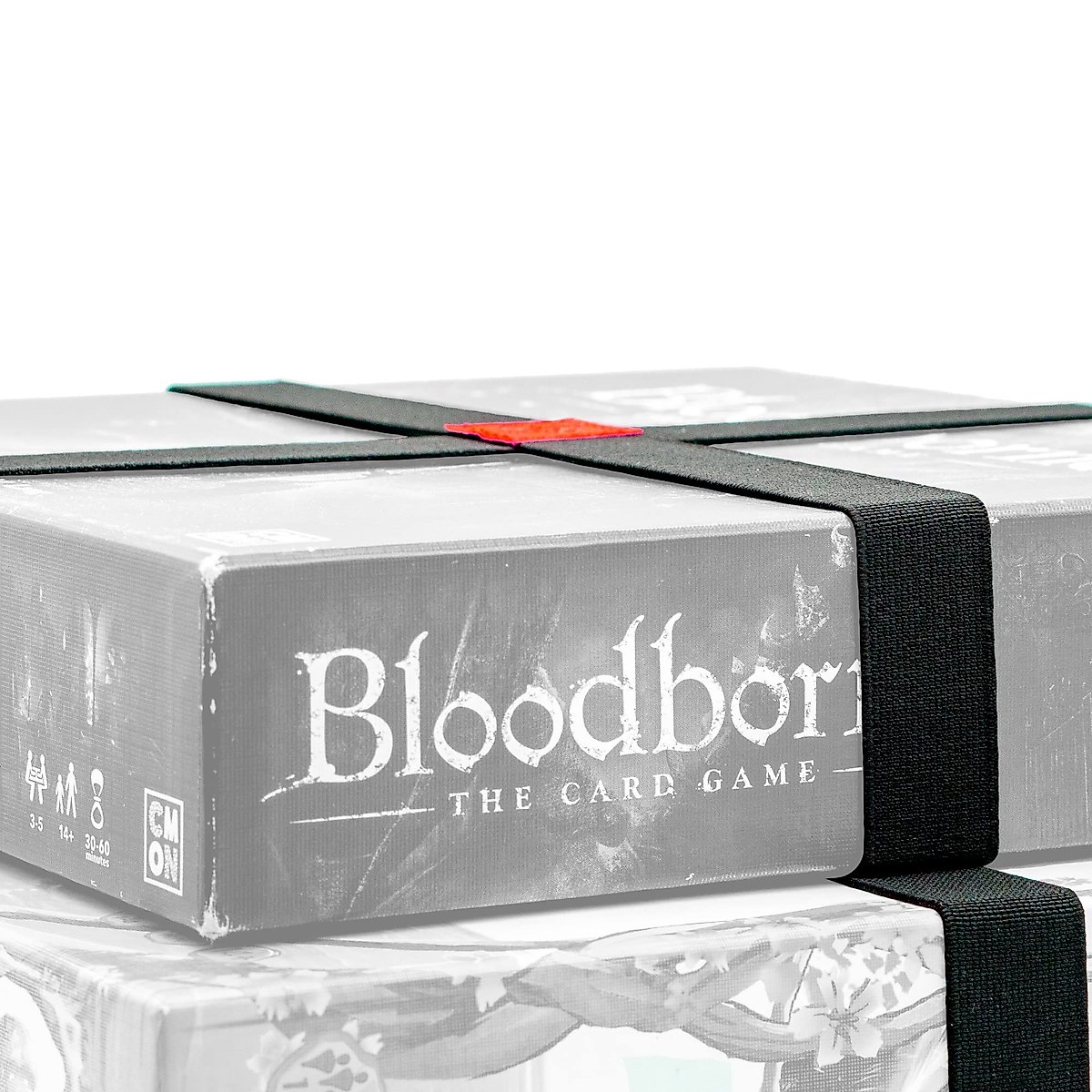 Premium Elastic Box Bands - Board game storage solution to keep your Board Games, Tabletop Games, RPGs & Other Boxes Closed and Protected without Rubbing | Elastic Band Organizer (Set of 5)
