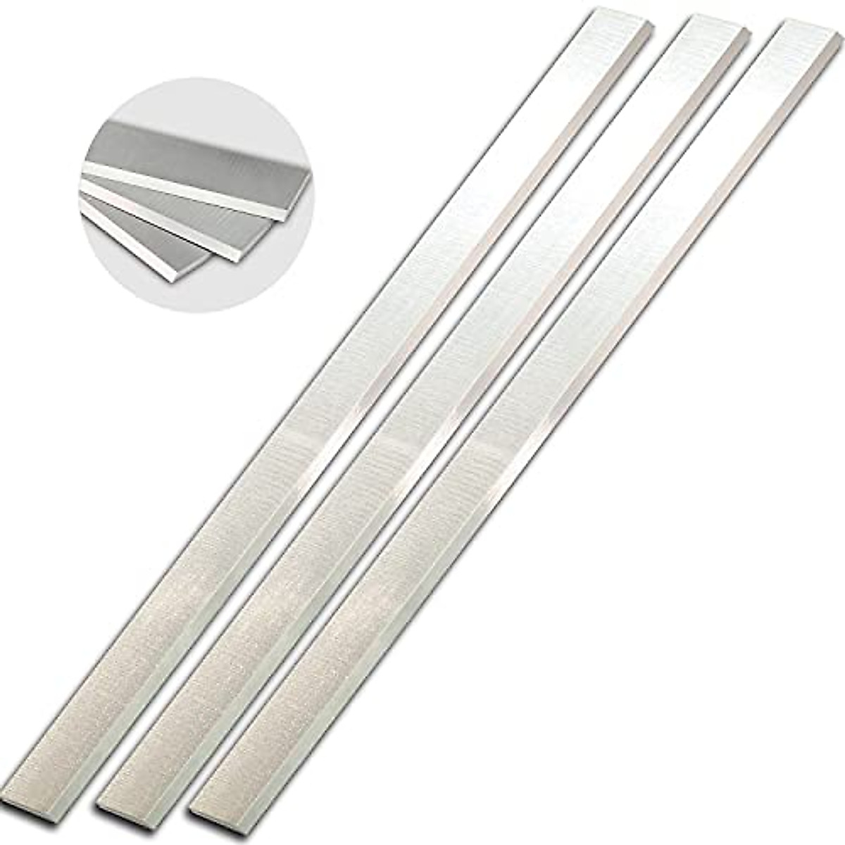 15 Inches Planer Blades jointer Knives set HSS Replacement for Delta 22-677 DC-380 Grizzly G0453 G1021 G6701 JET 708529G JWP-15CS JWP-15HO Freud C045 Reliant DD-37 Powermatic and Most 15" Planers 3pcs