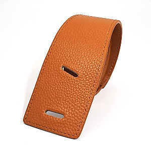 Glamorstar Women Leather Belts Vintage Irregular Waist Belt for Dresses Tie Knot Waistband Belt Brown 120CM/47.2IN