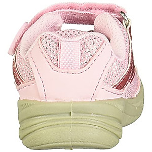 OshKosh B'Gosh Girls Dyana Bump Toe Sneaker, Light Pink, 4 Toddler