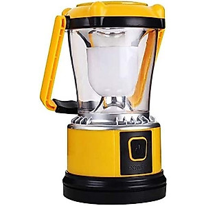RMENST Camping Lantern, Rechargeable LED Lanterns, Solar Battery Powered, for Emergency, Power Outage, Outdoor