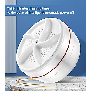 AMZTEMU Portable Mini Turbo Washer, Portable washer machine, Mini washing machine portable washer for Underwear, Baby Clothes, or Small Items, for Apartments, Camping, Travel