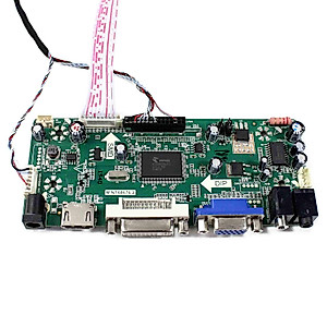 HDMI DVI VGA LCD Controller Board for HT121WX1,HV133WX1 12.1" 13.3" 1280x800 LED 40 Pins LCD Panels