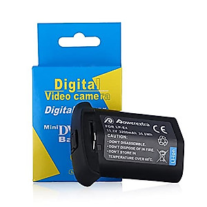 Powerextra LP-E4 Battery Compatible with Canon LP-E4N Battery and Canon 1D C 1D Mark III 1Ds Mark III Ds Mark IV Digital Camera