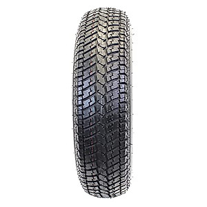 eCustomrim 2-Pack Trailer Tire On Black Wheel Modular Rim ST205/75D15 LRC 5 Lug On 4.5 15 x 5-2 Year Warranty w/Free Roadside