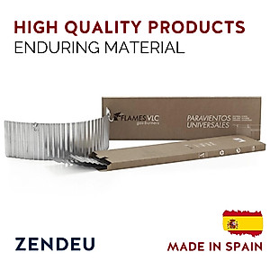 ZENDEU Paella Gas Burner Windshields (28 inch)