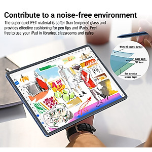 Tab S6 Screen protector, Paper Screen Protector for Samsung Galaxy Tab S6/Tab S5e 10.5 inch, with S Pen Compatible/Feels like writing on paper