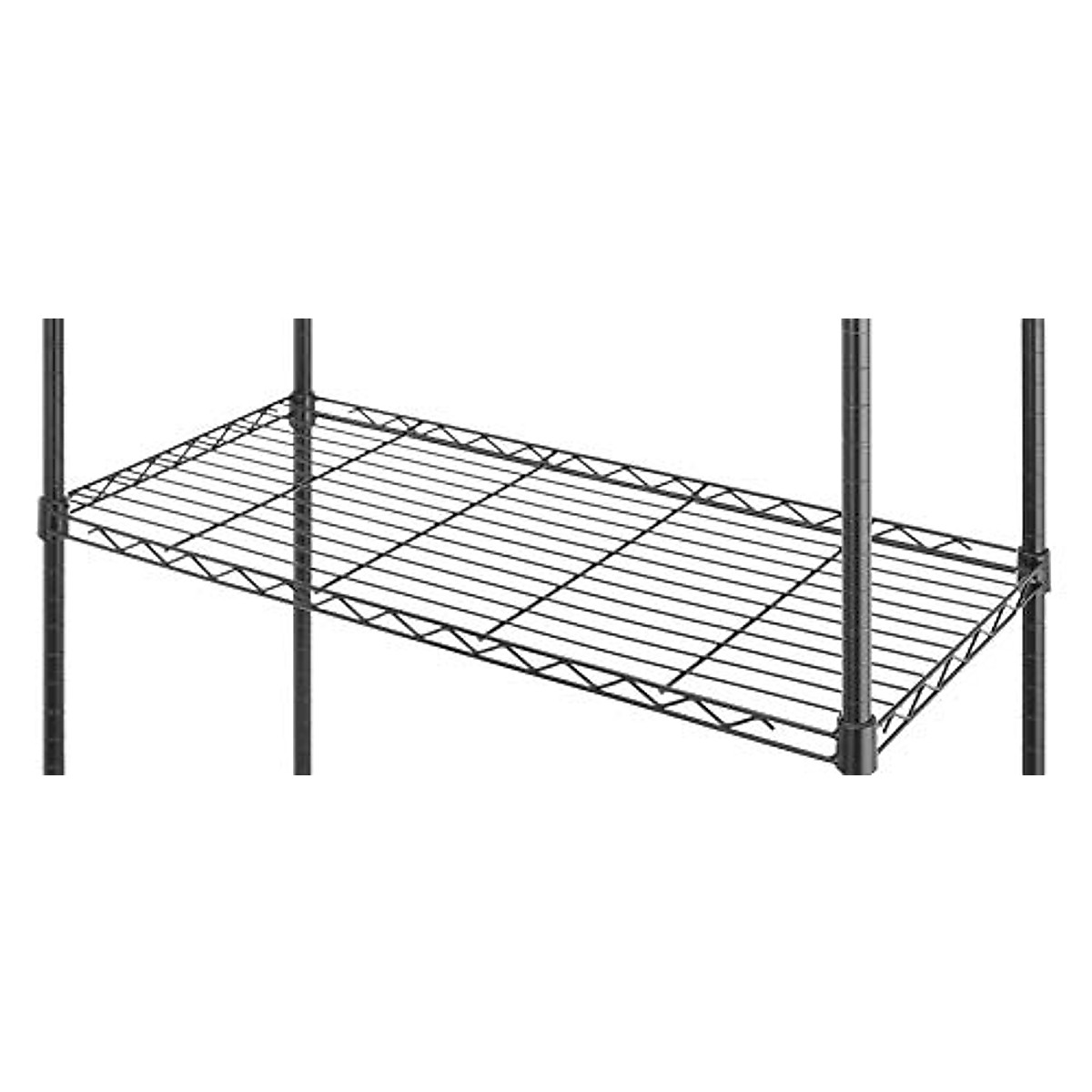 Whitmor Supreme 5-Tier Cart holds up to 1,000 lbs. Black