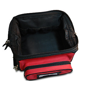 Lightning X Fireman's All-Purpose Wide Mouth Toiletry/Personal Tool Bag for Shift Firefighter w/Maltese Cross