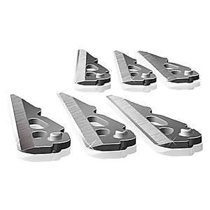 G5 Megameat Replacement Blade Kit | Durable Steel Sharp Replacement Blades for Megameat 100 Gr & 125 Gr Standard & Crossbow Broadheads