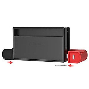 iFCOW Charging Dock with Game Card Slots Compatible with Switch Joy-Cons Console