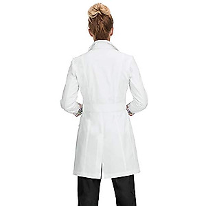 KOI 408 Women's Geneva Lab Coat White M