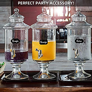208PCS Chalkboard Labels Stickers, Waterproof Removable Erasable Decorative Premium Label Sticker with Chalk Marker for Pantry,Bottles,Mason Jars,Containers,Organize Your Kitchen&Office