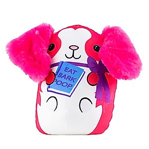 Dogs vs Squirls - Victoria - Jumbo - 8" Super-Soft & Bean-Filled Plushies! Collect These as Desk Pets, Fidget Toys, or Sensory Toys - Great for Kids, Boys, & Girls!