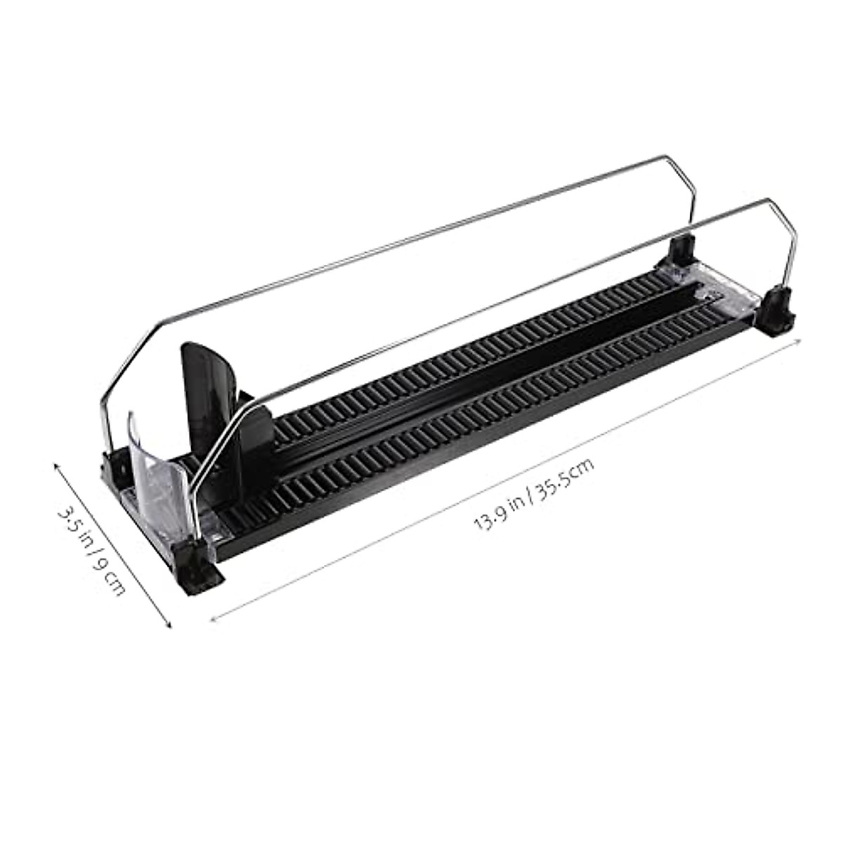 Veemoon Vending Machine Pusher Glide Vending Machine Pusher Glide Supermarket Shelf Pusher Machine,Glide Pusher Home Refrigerator Home Refrigerator Beverage Adjustable Organizer