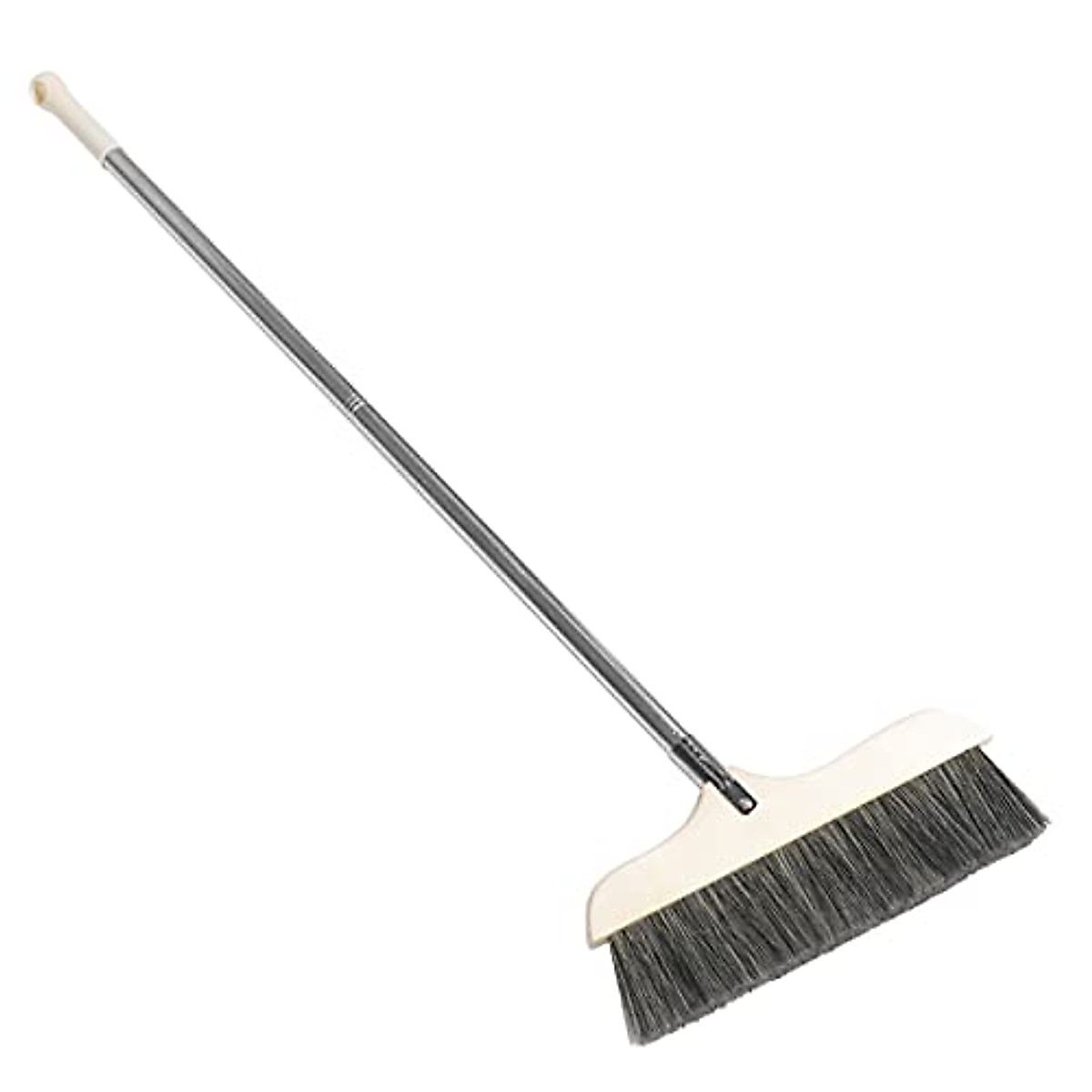 Outanaya Splicable Broom Kitchen Dustpan Hair Sweeping Brooms Stand up Dustpan Telescoping Broom Garden Broom Outdoor Dustpan Kitchen Broom Outdoor Broom Dustpan Rv Broom Stainless Steel