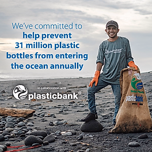 Dr. Brown's Natural Flow Anti-Colic Options+ Narrow Baby Bottle, Blue Nature, 8 oz/250 mL, with Level 1 Slow Flow Nipples, 0m+, 4 count (Pack of 1)