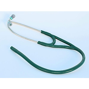 Replacement Tube by CardioTubes fits Littmann Master Cardiology and Cardiology III Stethoscopes - 7mm Binaurals Dark Green TUBING
