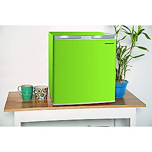 Frigidaire EFR115-GREEN 1.6 Cu Ft Compact Fridge for Office, Dorm Room, Mancave or RV, Green