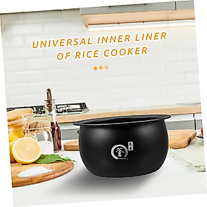 Cabilock Rice Cooker Liner Non-stick Rice Cooker Pot Electric Cooker Inner Pot Rice Cooker Inner Pot Electric Cooker Accessory Cooking Supply Electric Cooker Liner Kitchenware Multi-use Pot