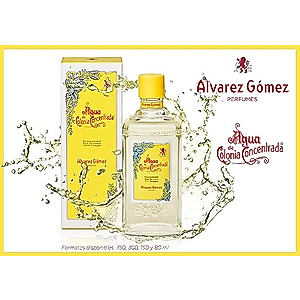 Alvarez Gomez Agua de Colonia Concentrada Eau de Cologne Splash, 10.14 Ounce