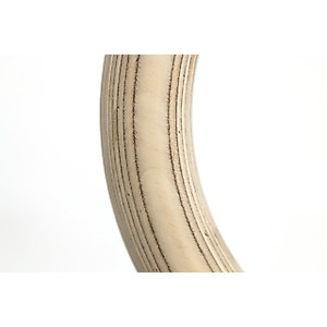 CFF Pit Bull Olympic Wood Gym Rings X-Wide 18' Numbered Straps - Extra Grip for Doing Muscle ups, dips, Push ups, Iron Cross...