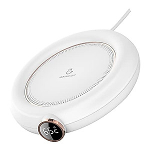 Luxshiny 1pc Coaster USB Coffee Warmer Cup Warmer Electronic Coffee Cup Warmer Heater Coaster Tray Pad Warmer Insulation Cup Heater USB Heating Coaster Coffee Mug Warmer Office Warm Pad