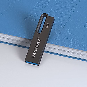 Vansuny 64GB Flash Drive Metal Waterproof USB Drive USB 3.0 Ultra High Speed Memory Stick, Portable Thumb Drive for PC/Tablets/Mac/Laptop