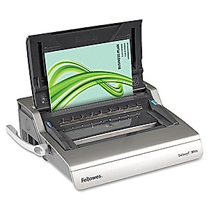 Fellowes Galaxy E Electric Wire Binding Machine - Electrical - Wirebind - 130 Sheet(s) Bind - 20 Punch - A4, A5 - 6.5 X 17.8 X 19.7 - Gray
