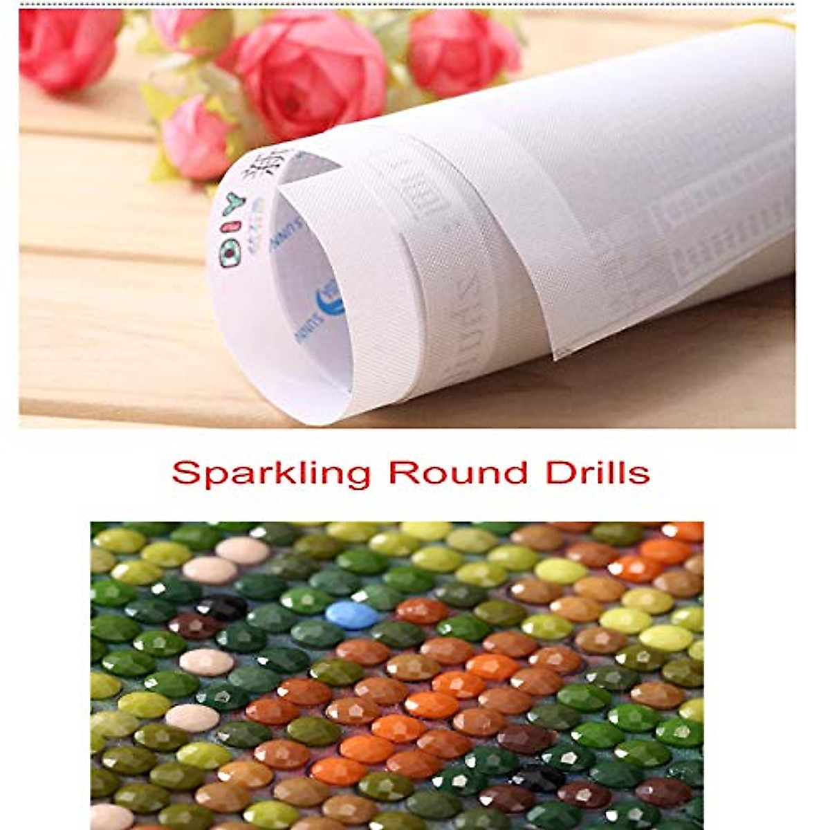 YiKue 5D Diamond Painting Those We Love Dont Go Away Butterfly Horse Girl Adults Beginner Full Drill Diamond Paintings Picture Arts Craft for Home Wall Decor Gift 12X16inch