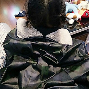 WINGOFFLY Baby Stroller Pram Carrier Windproof Warm Blanket Baby Car Seat Cover with Clip (Green)