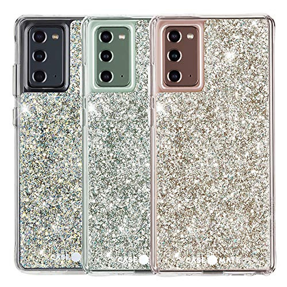 Case-Mate - Case for Samsung Galaxy Note 20 5G - Twinkle w/Micropel - 10 Ft Drop Protection - 6.7 inch - Stardust