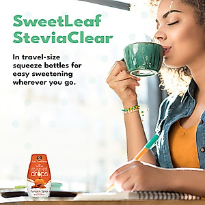 SweetLeaf Sweet Drops - Stevia Liquid Variety Pack, Chocolate, Caramel, Coconut, Vanilla, Pumpkin Spice, and Unflavored Stevia Sweetener, Sugar-Free Coffee Syrup Alternative, 1.7 Oz Ea (Pack of 6)