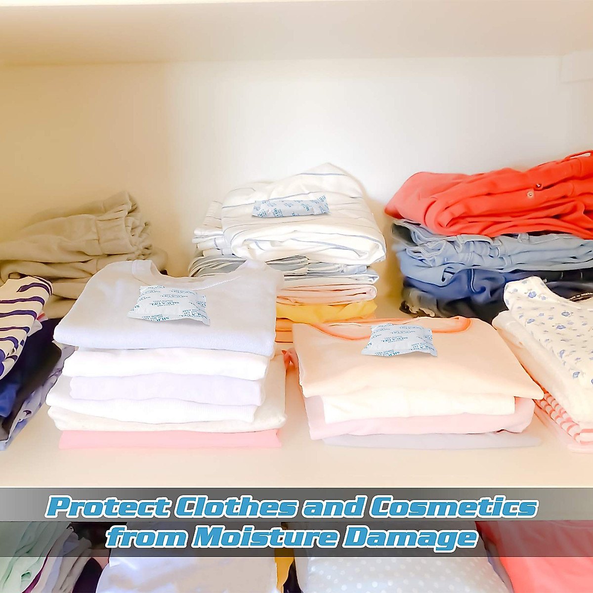 SurpOxyLoc 100 Gram(10Packs) Food Grade Silica Gel Packs Dessicant Packets for Moisture Control,Cobalt Chloride Free Moisture Absorbers for Food Storage