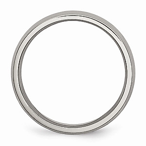 Sonia Jewels Size 7 - Titanium 5mm Polished Wedding Band