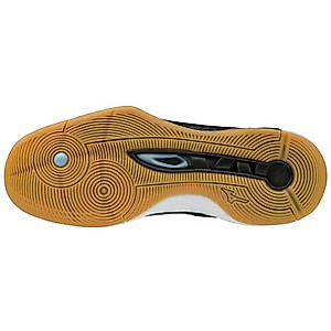 Mizuno Men's Wave Momentum Mid Volleyball Shoe, blacksilver, 16 D US