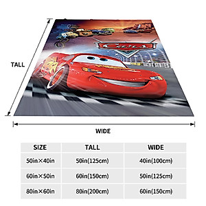 Cartoon Blanket 50"x40" Super Soft Flannel Throw Blanket Cute Lightweight Sleep Blanket Christmas Decor Gifts Blanket for Boys Girls Couch Sofa Living Room