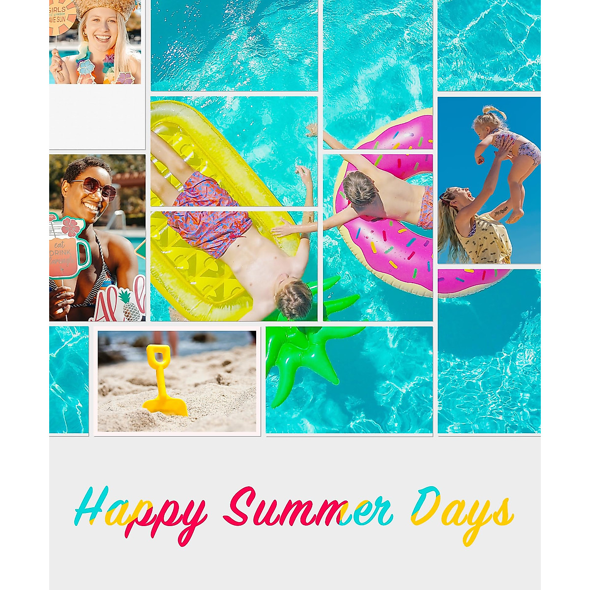 Liene 2x3” Photo Printer, Mini Instant Portable Photo Printer Bundle w/ 50 Zink Adhesive Paper, Bluetooth 5.0, Compatible w/iOS & Android, Small Picture Printer for iPhone, Smartphone, White